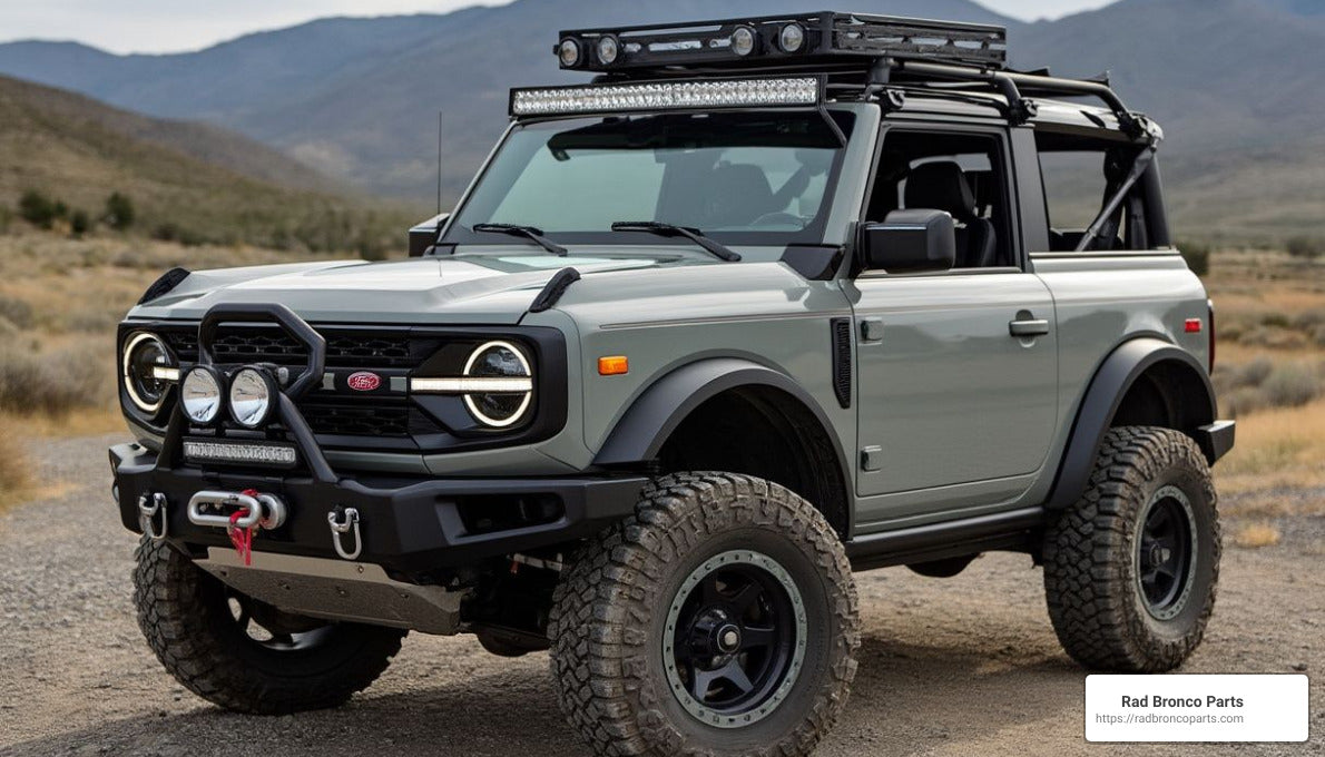 Transform Your Bronco Top Exterior Accessories for 2024 2024 Models