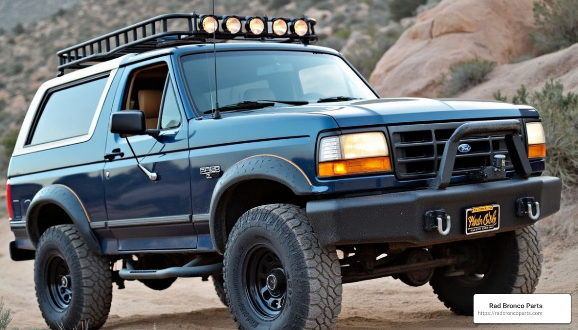 Everything You Need to Know About Bronco Running Boards & Rock Rails