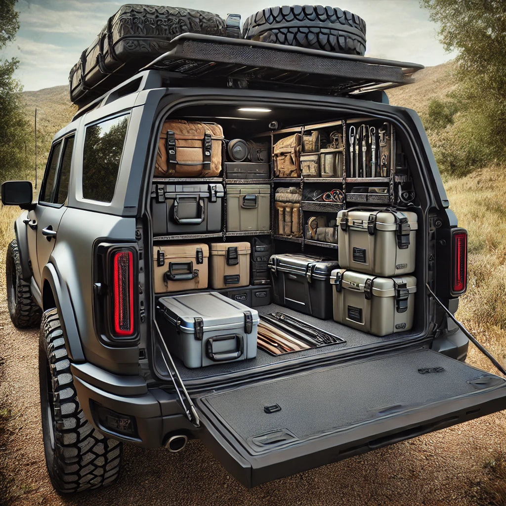 Bronco Rear Storage Solutions: Maximize Your Utility