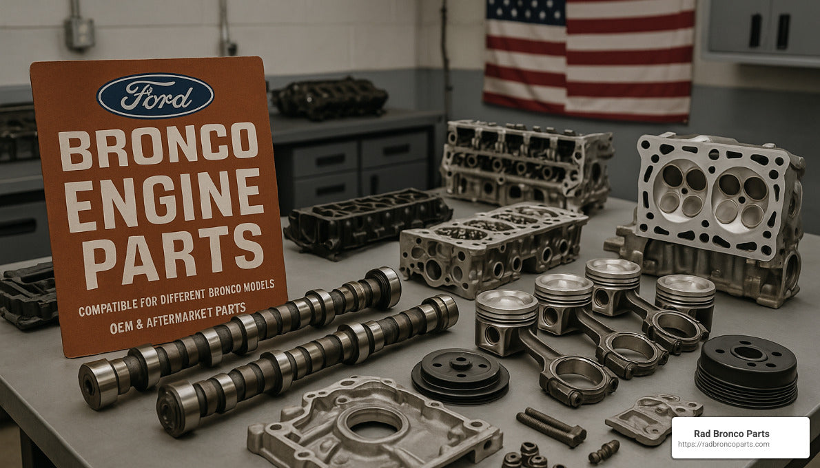 Ford Bronco 2 Engine Identification Codes